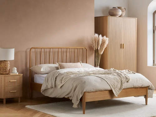 Flat pack oak furniture store